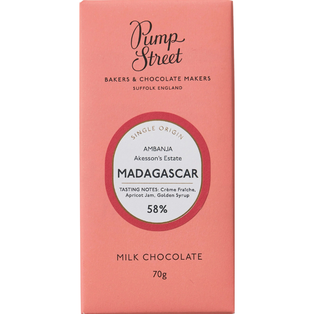 Pump Street Madagascar Milk 58% – Kekao