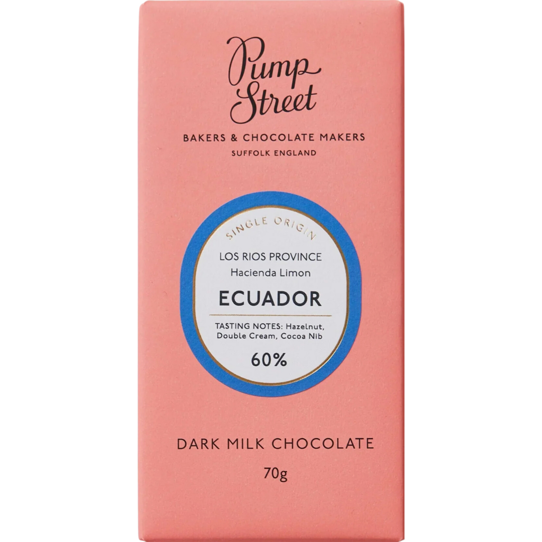Pump Street Ecuador Dark Milk 60% – Kekao